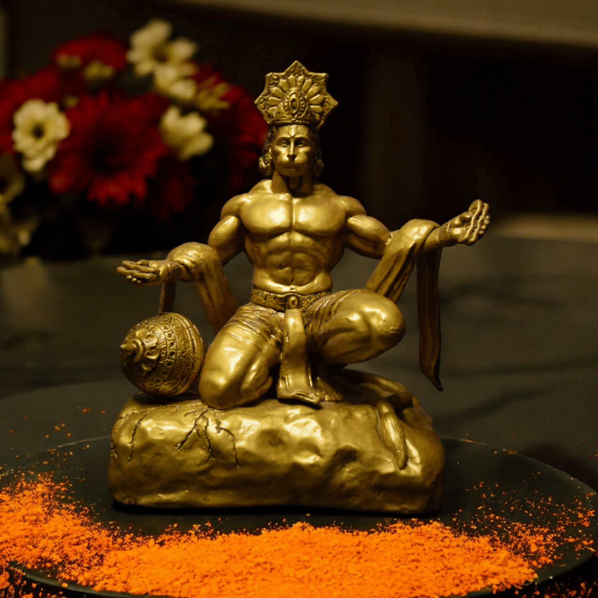 Meditating Hanuman Ji Statue - Spiritual and Devotional – Fabzie - Home ...