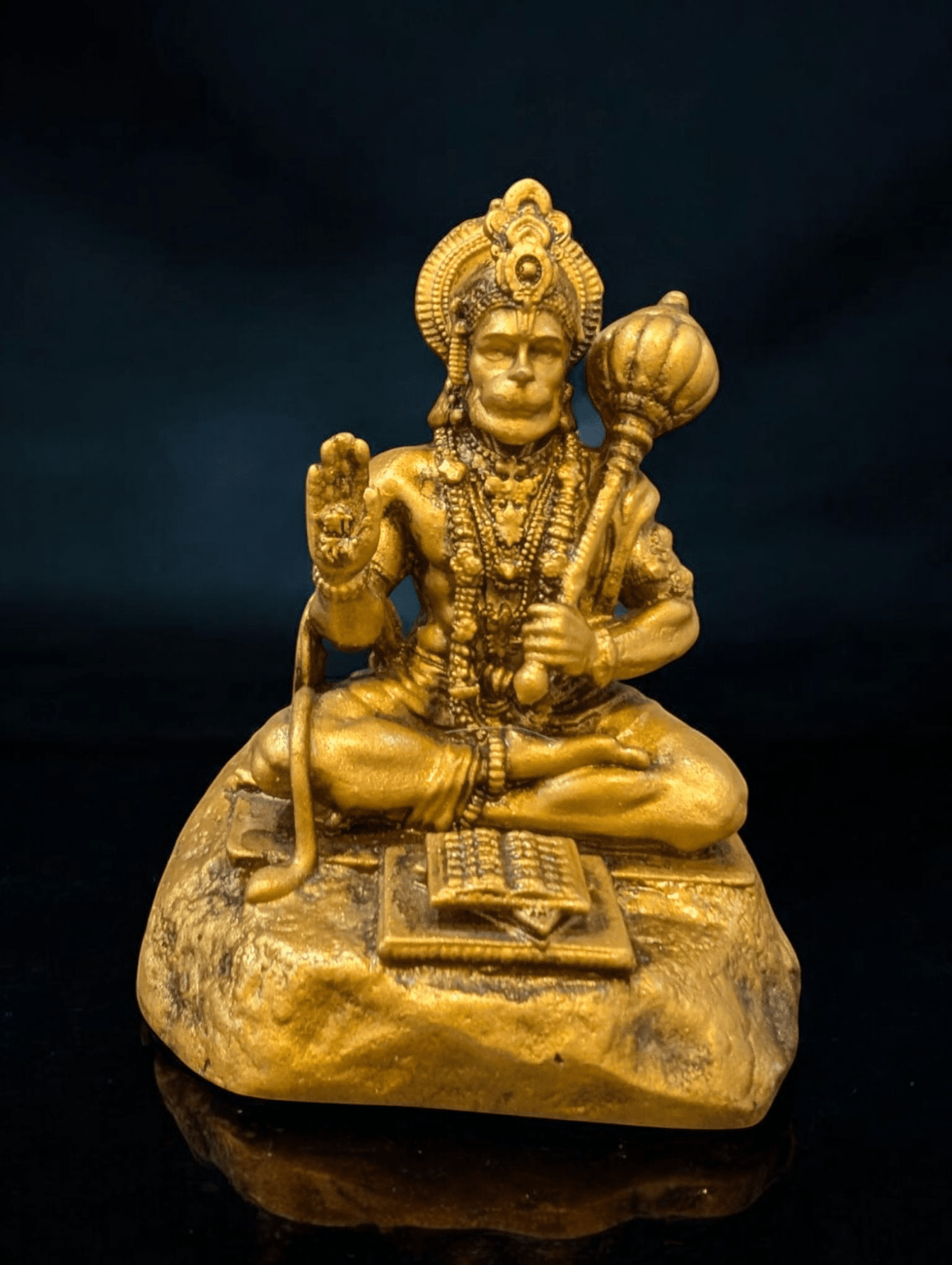 Hanuman Ji's Divine Devotion: Hanuman Ji Reading the Ramayana – Fabzie ...