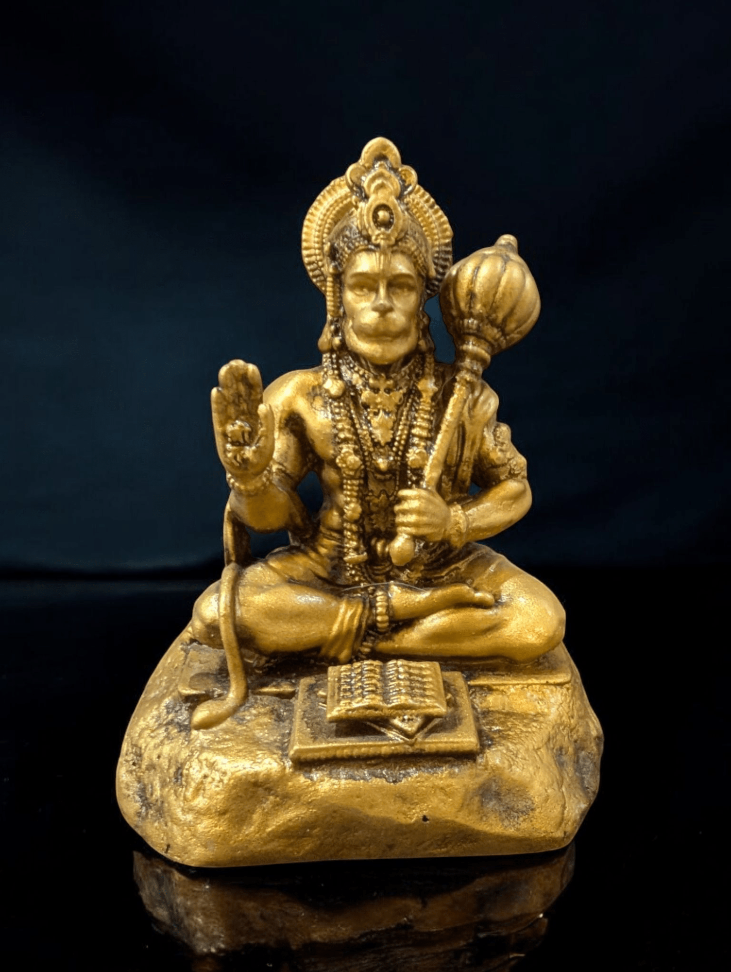 Hanuman Ji's Divine Devotion: Hanuman Ji Reading the Ramayana – Fabzie ...