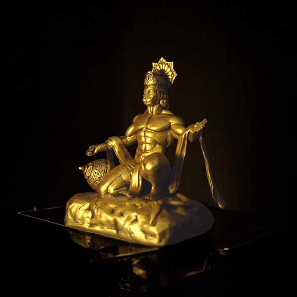 Meditating Hanuman Ji Statue - Spiritual and Devotional – Fabzie - Home ...